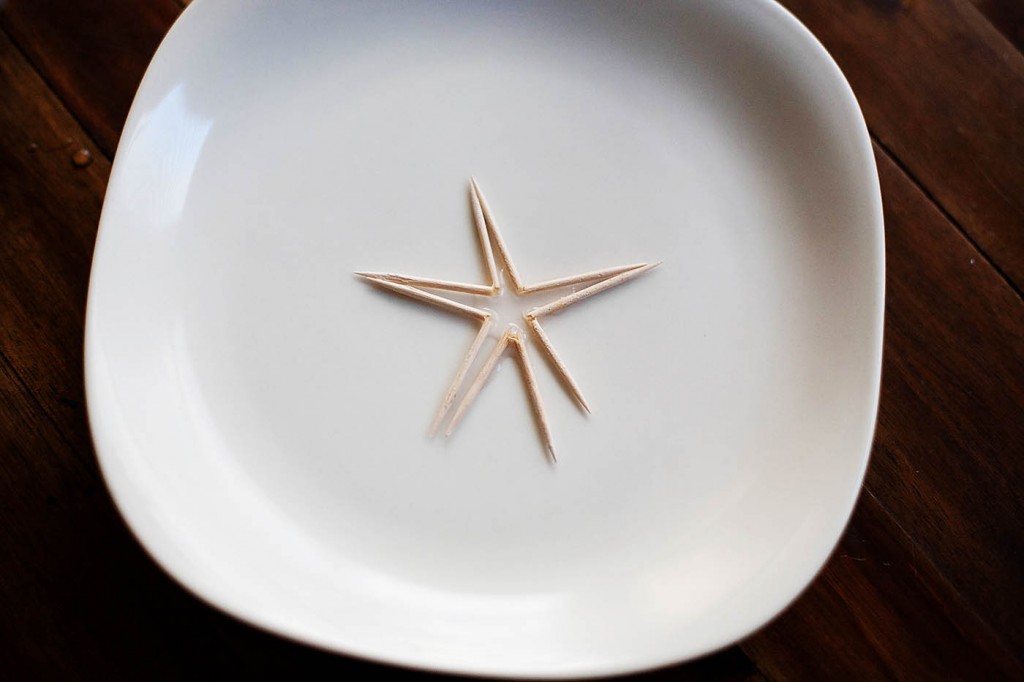 Magic Toothpick Star — All for the Boys