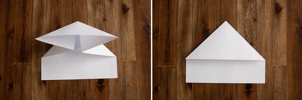 Paper Plane with Landing Gear — All for the Boys