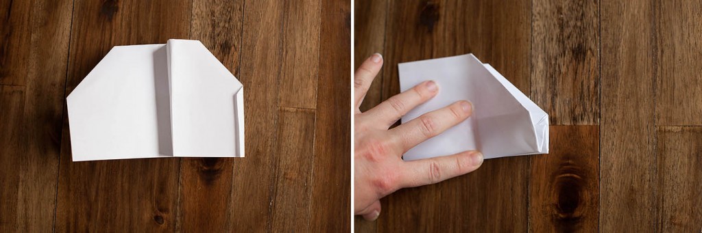 Paper Plane with Landing Gear — All for the Boys