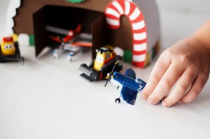 DIY Gingerbread Airplane Hangar for your favorite Planes — All for the Boys