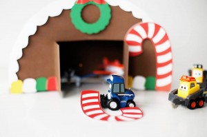 DIY Gingerbread Airplane Hangar for your favorite Planes — All for the Boys