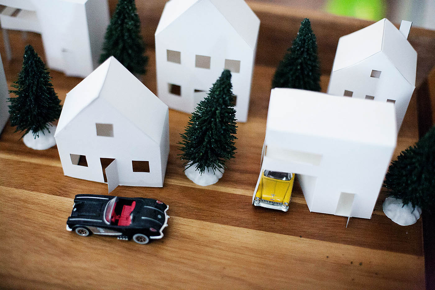 Paper village - links to free printables — All for the Boys