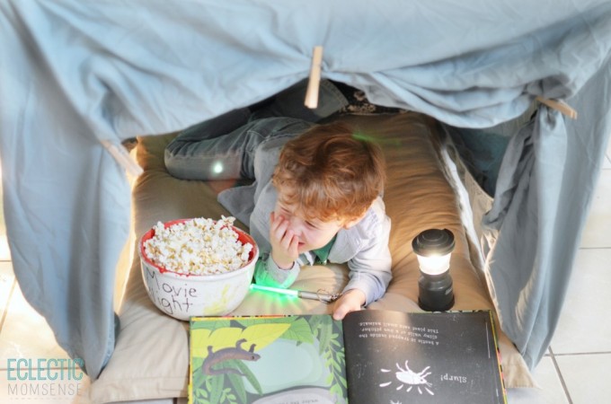 Easy Couch Fort — All for the Boys