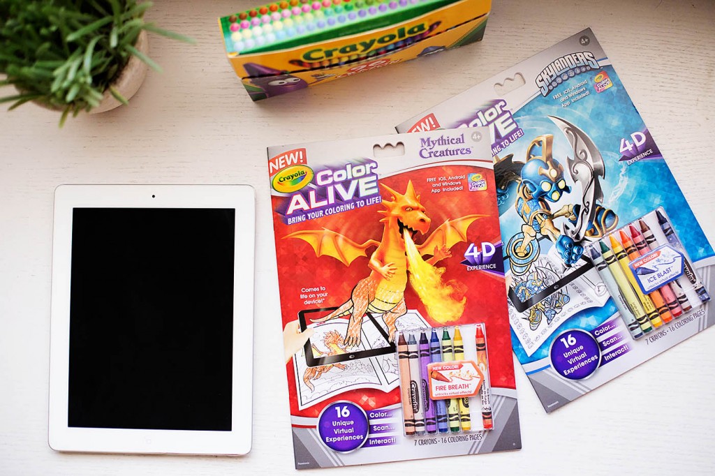 Creativity + Technology with Crayola Color Alive — All for the Boys