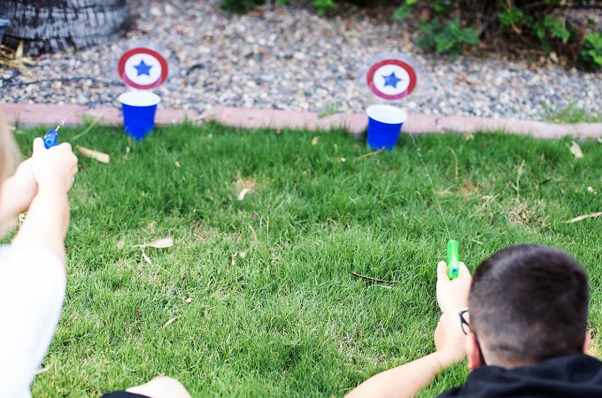 Water gun targets - a fun summer game or activity to do with water ...