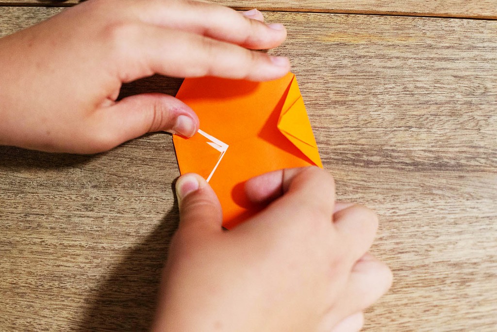 Easy Pumpkin Origami — All for the Boys