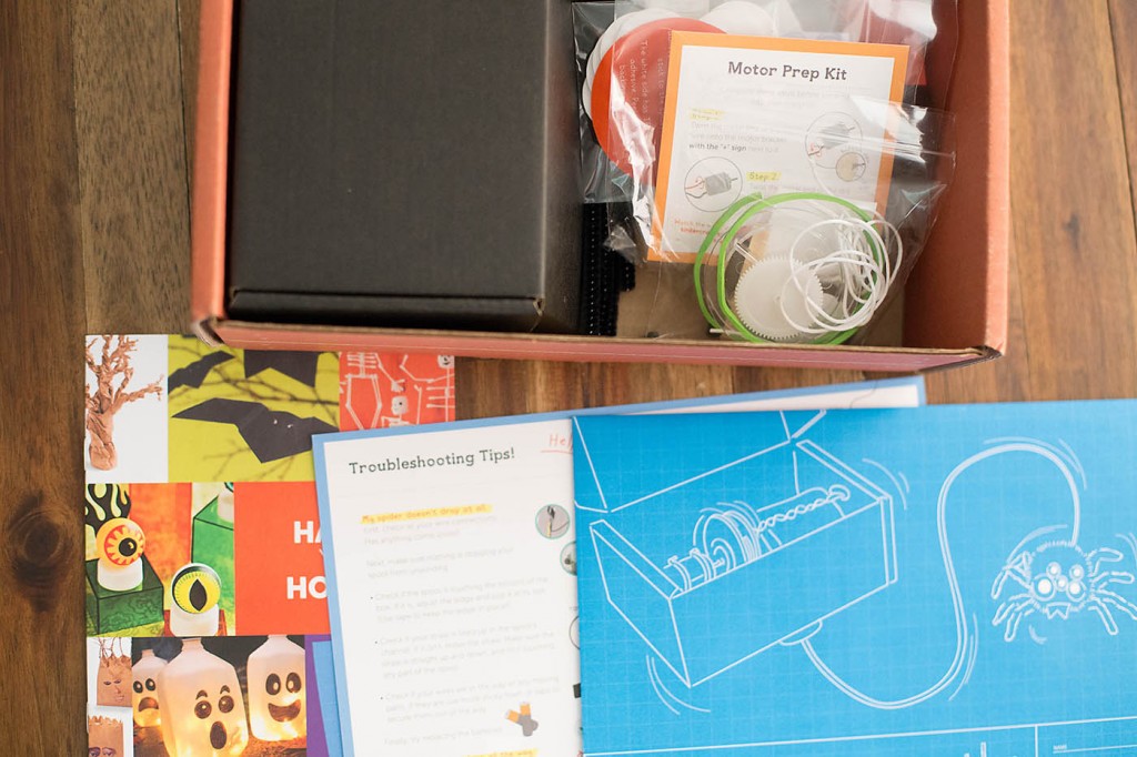 DIY Motion Sensing Spider Kit — All for the Boys
