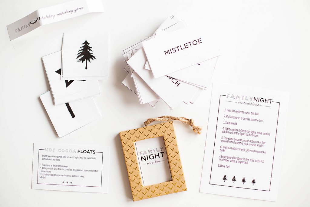 Easy DIY Family Night Gift Box — All for the Boys