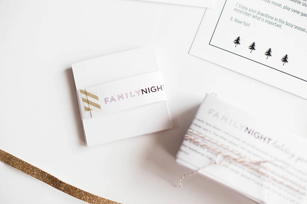 Easy DIY Family Night Gift Box — All for the Boys