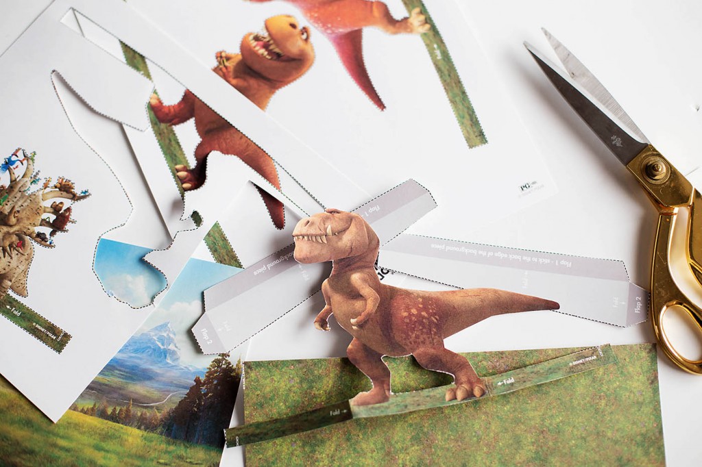 The Good Dinosaur Free Printable Playset & Game — All for the Boys