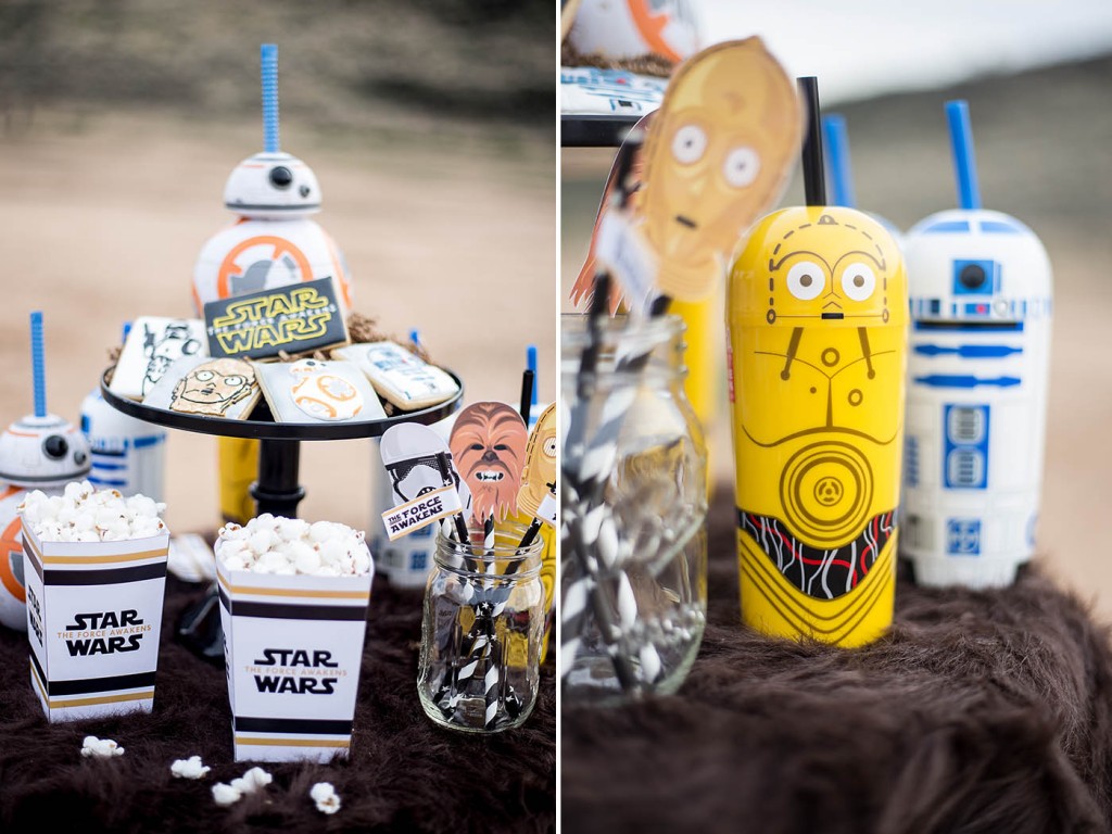 Outdoor Star Wars Movie Night Party — All for the Boys