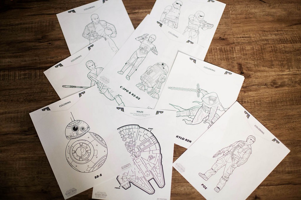 Star Wars: The Force Awakens Fun Family Printables — All for the Boys