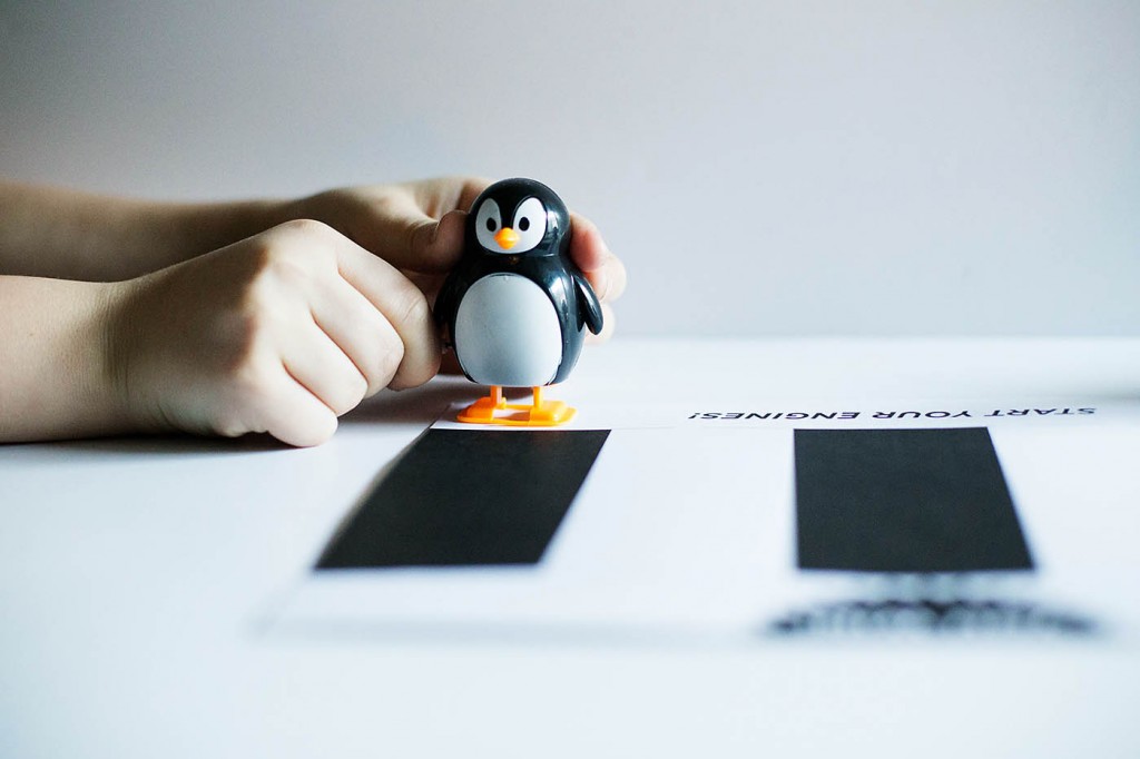 Wind Up Toy Printable Race Track — All for the Boys