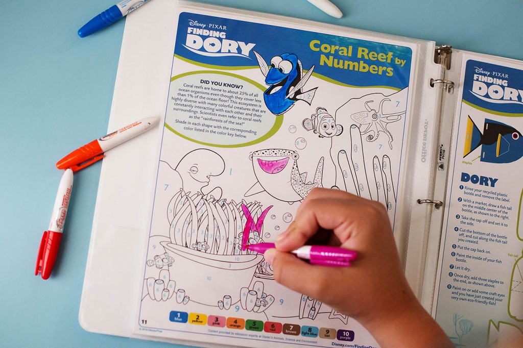 Finding Dory Printable Educational Activity Book — All for the Boys