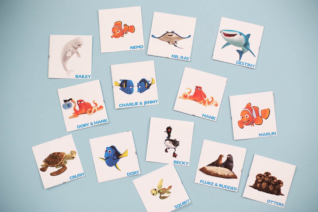 Finding Dory Printable Mobile + Matching Game — All for the Boys