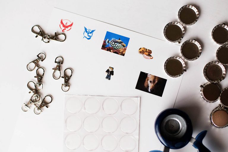 DIY Keychains or Backpack Clips — All for the Boys