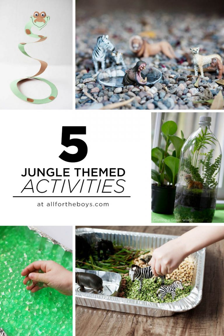Jungle Themed Activities — All for the Boys