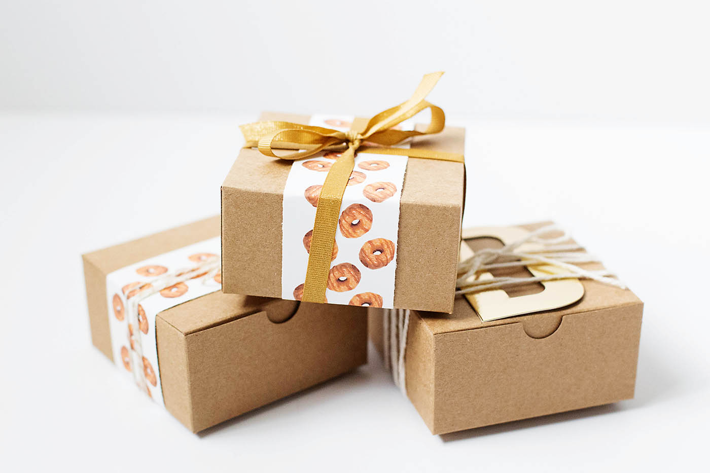 Fall Donut Surprise with a Printable Wrapping — All for the Boys