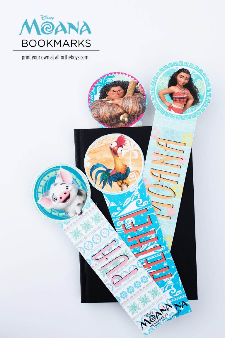 Moana Printable Coloring Pages, Maze, Bookmarks & Matching Game — All ...