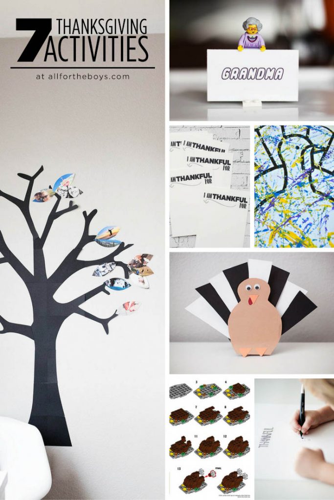 7 Thanksgiving Activity Ideas — All for the Boys