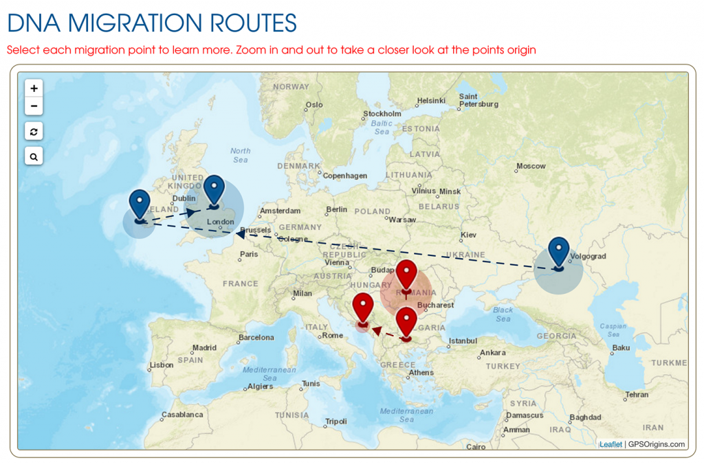 GPS Origins: Learning Your Ancestry Through DNA — All for the Boys
