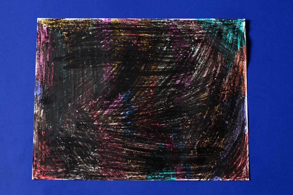 DIY Crayon Scratch-Off Art — All for the Boys