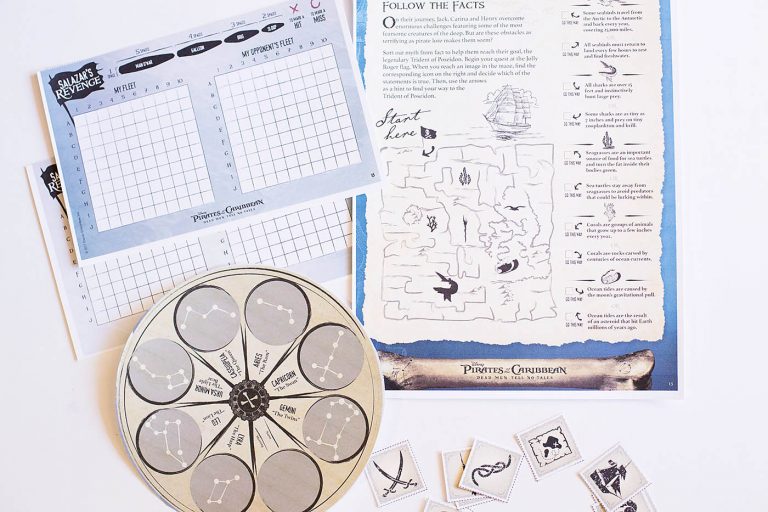 Pirates of the Caribbean: Dead Men Tell No Tales Printable Games ...