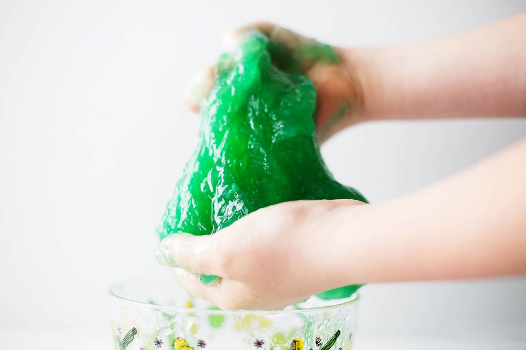 Easy Safe Slime (with only 3 food safe ingredients) — All for the Boys