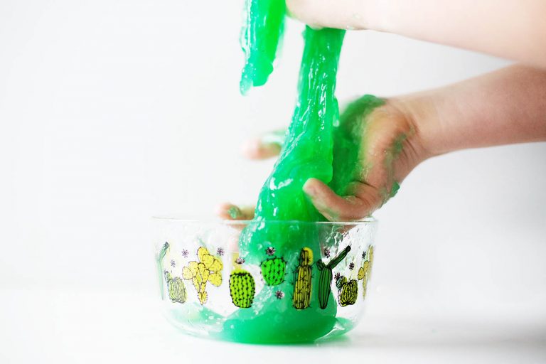 Easy Safe Slime (with only 3 food safe ingredients) — All for the Boys