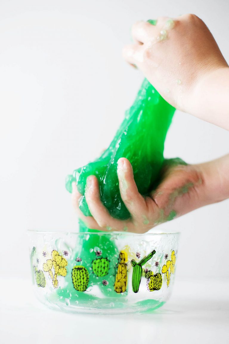 Easy Safe Slime (with only 3 food safe ingredients) — All for the Boys