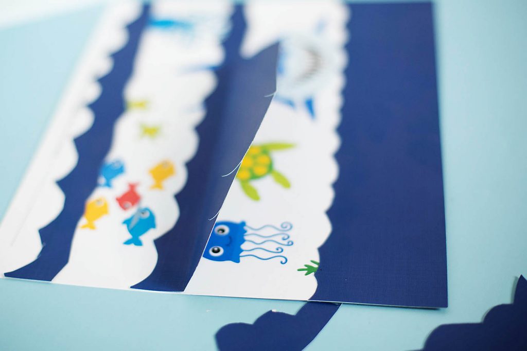 Milestone Monday - Ocean Themed Cutting Craft — All for the Boys