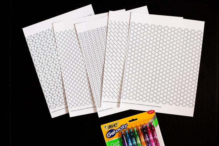 DIY Printable Doodle Notebooks — All for the Boys