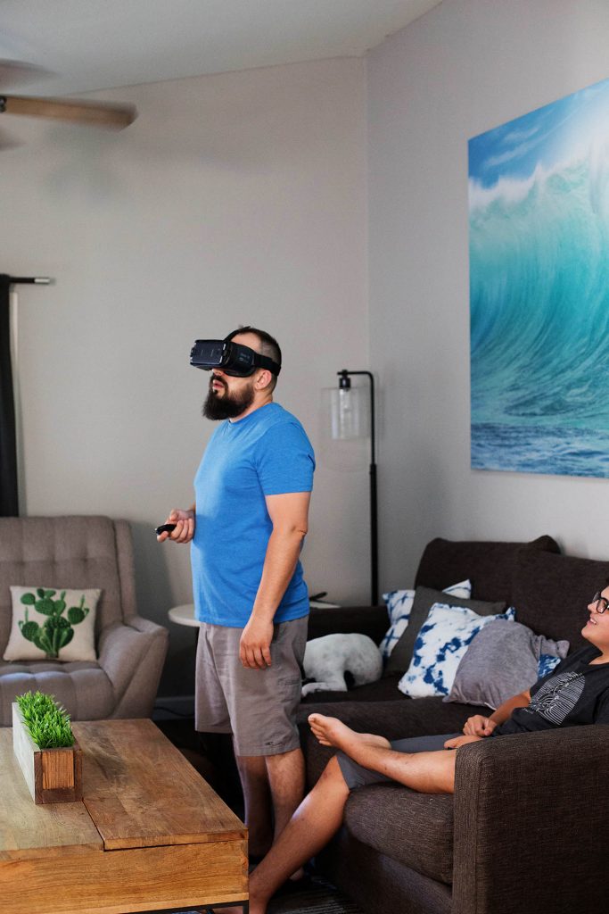 Bonding Over Tech: Intel True VR — All for the Boys