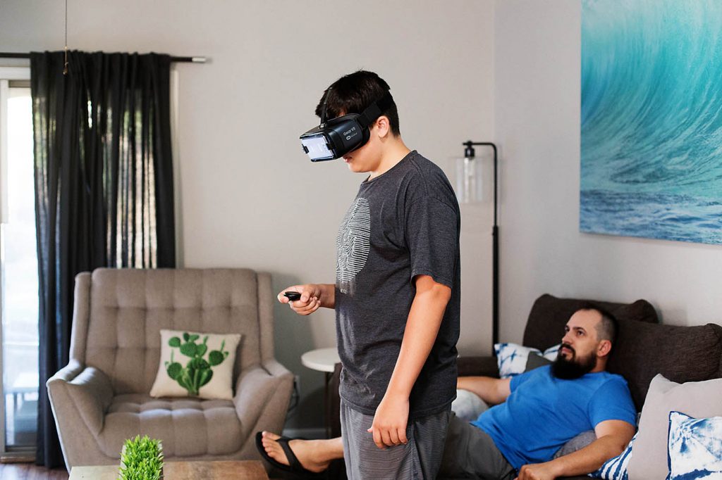 Bonding Over Tech: Intel True VR — All for the Boys