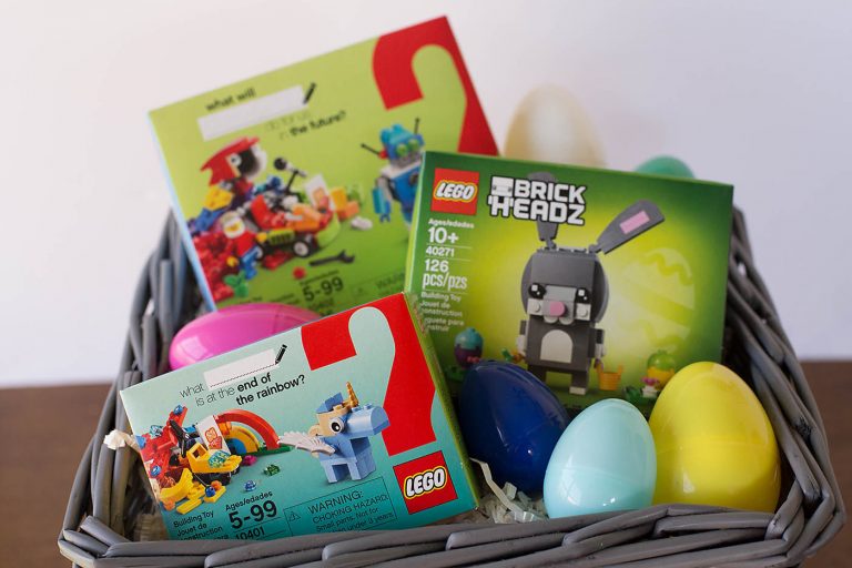 Easy LEGO Themed Easter Basket — All for the Boys
