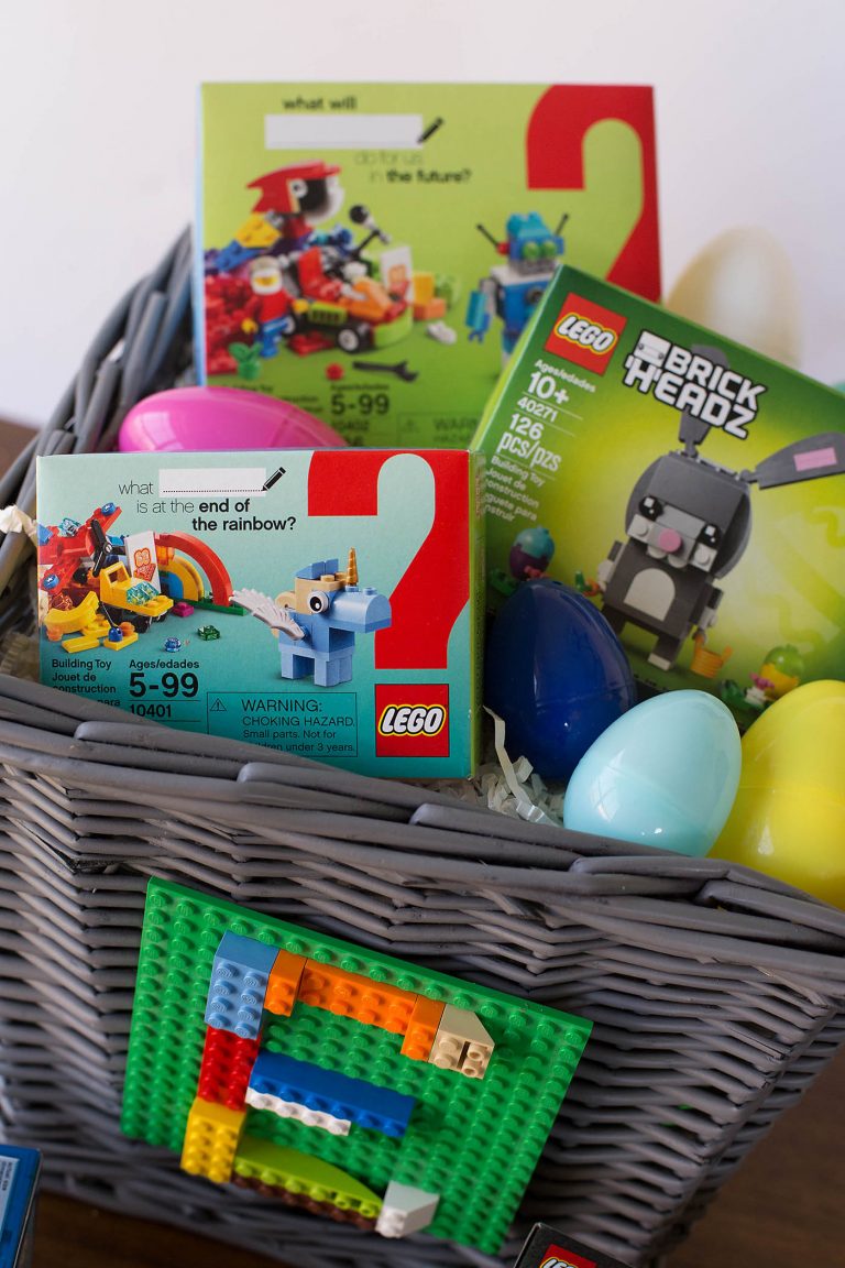 Easy LEGO Themed Easter Basket — All for the Boys