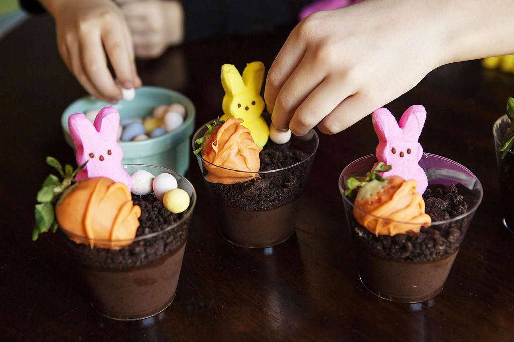 Easy Easter Pudding Cups — All for the Boys