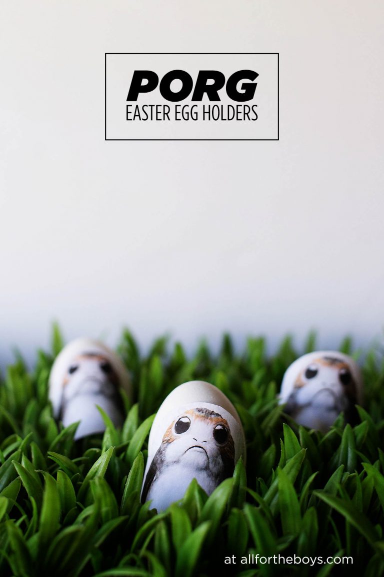 Porg Easter Egg Holders — All for the Boys