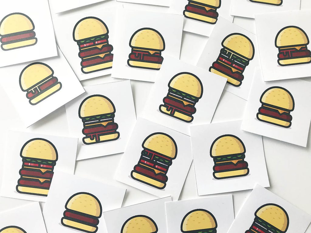 National Hamburger Day + Printable Matching Hamburger Game — All for ...