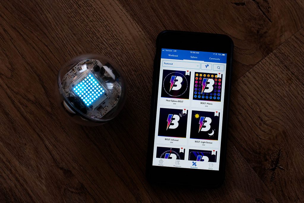 Check Out the Latest Robot from Sphero - Sphero BOLT! — All for the Boys
