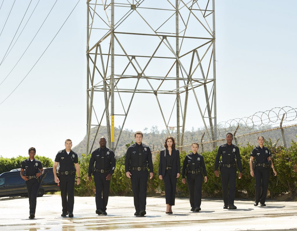 The Rookie Set Visit! — All for the Boys