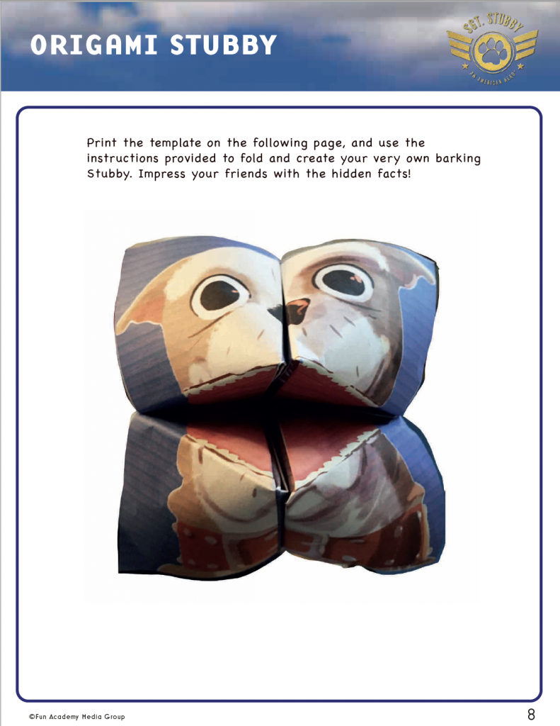 Sgt. Stubby: An American Hero On Blu-ray + Printable Activity Book ...