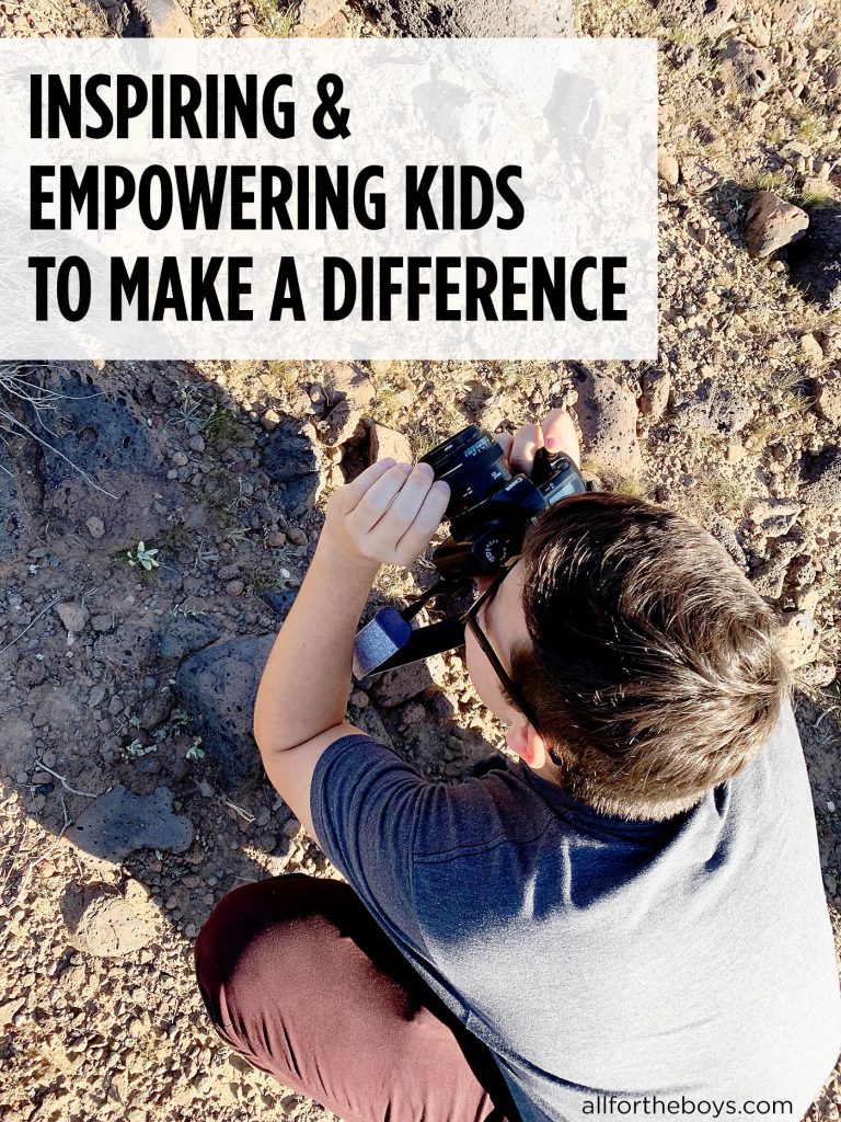 Inspiring and Empowering Kids to Make a Difference — All for the Boys