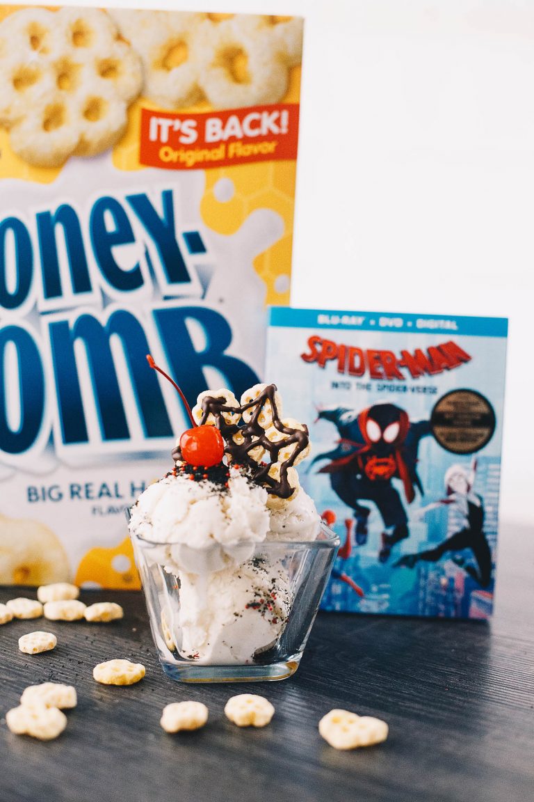 Spider-Man: Into the Spider-Verse Honeycomb® Spider Web Sundae — All ...