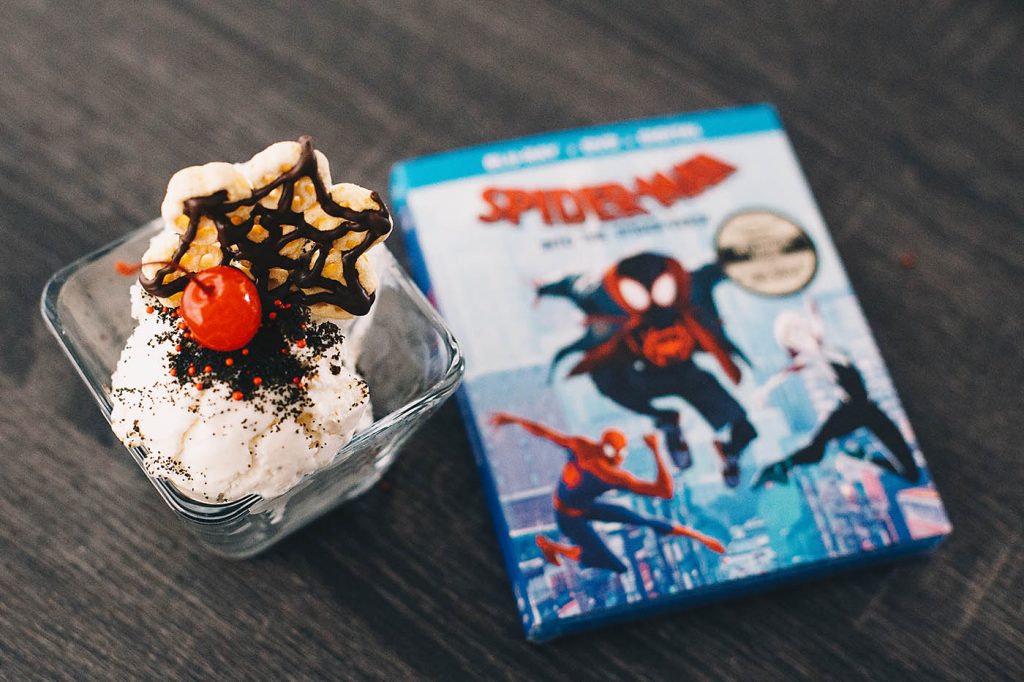 Spider-Man: Into the Spider-Verse Honeycomb® Spider Web Sundae — All ...