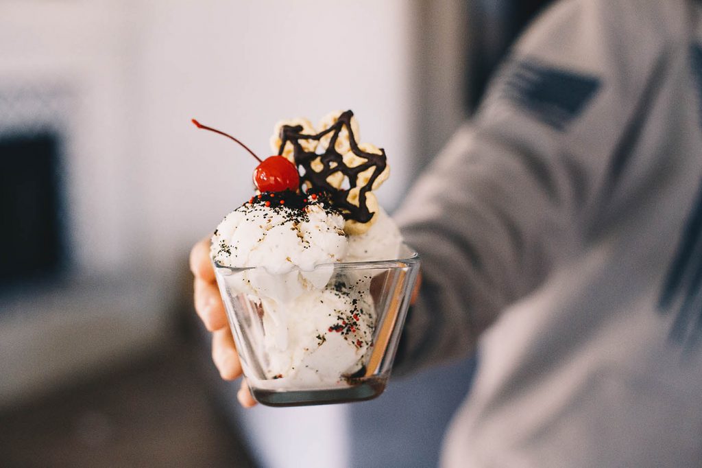 Spider-Man: Into the Spider-Verse Honeycomb® Spider Web Sundae — All ...