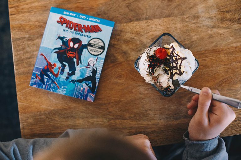 Spider-Man: Into the Spider-Verse Honeycomb® Spider Web Sundae — All ...