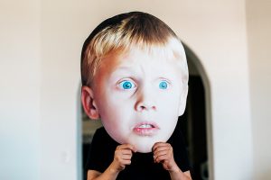 Fun Photo Head Surprise Party Theme — All for the Boys