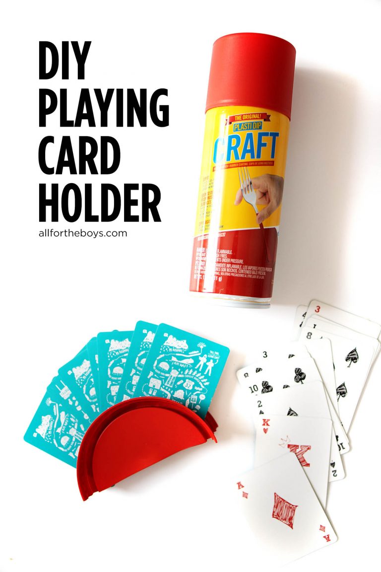 DIY Playing Card Holder — All for the Boys