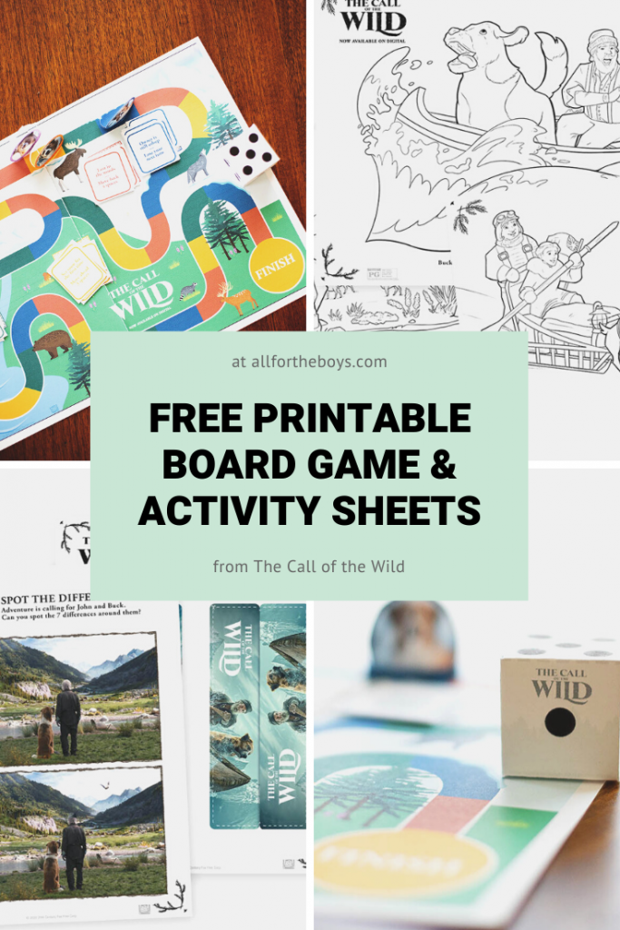 Free Printable Family Board Game, Coloring & Activity Sheets from Call ...